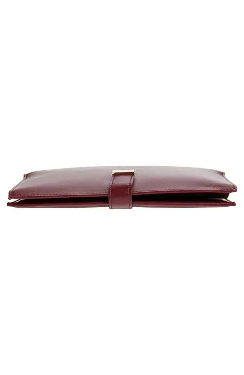 TOM FORD Foldover Organizer On A Strap - 1r008 Ruby Red