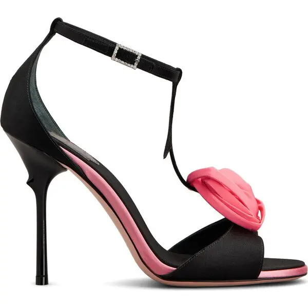 ROGER VIVIER Rose Vivier T-strap Sandal