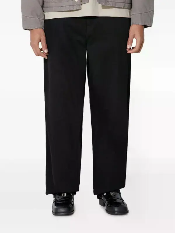 Carhartt Work In Progress Single Knee Logo-patch Trousers