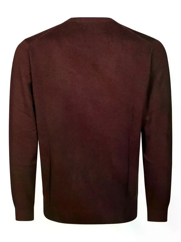 MC2 SAINT BARTH Embroidered Crew-neck Sweater - Brown