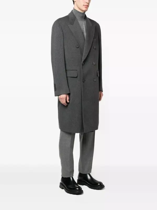 Tagliatore Double-breasted Coat - Grey