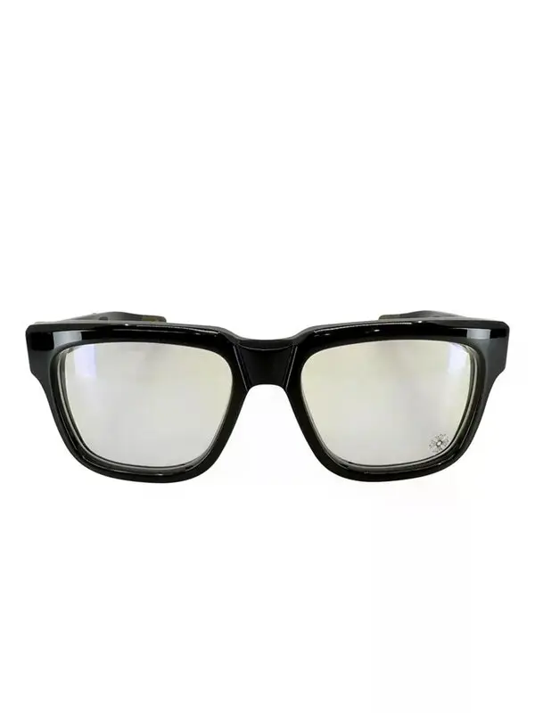 Chrome Hearts Box Officer Sunglasses - Black