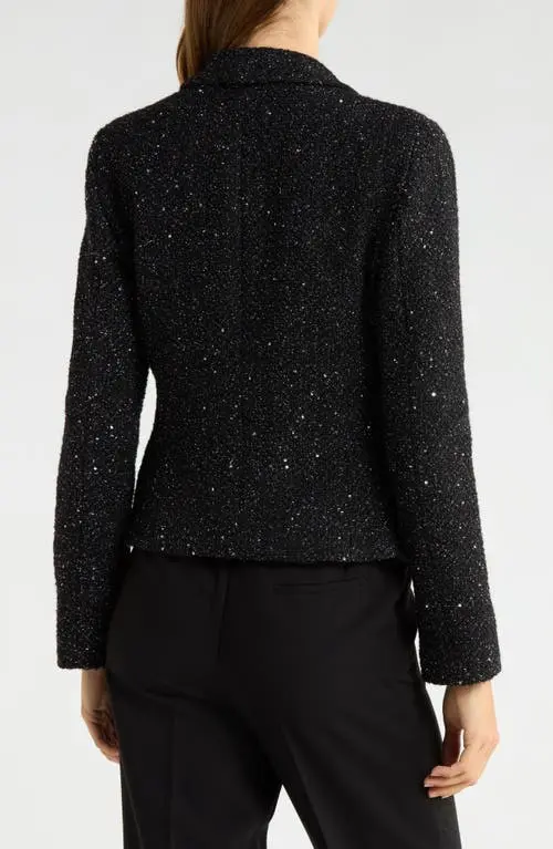 Emporio Armani Metallic Tweed Blazer