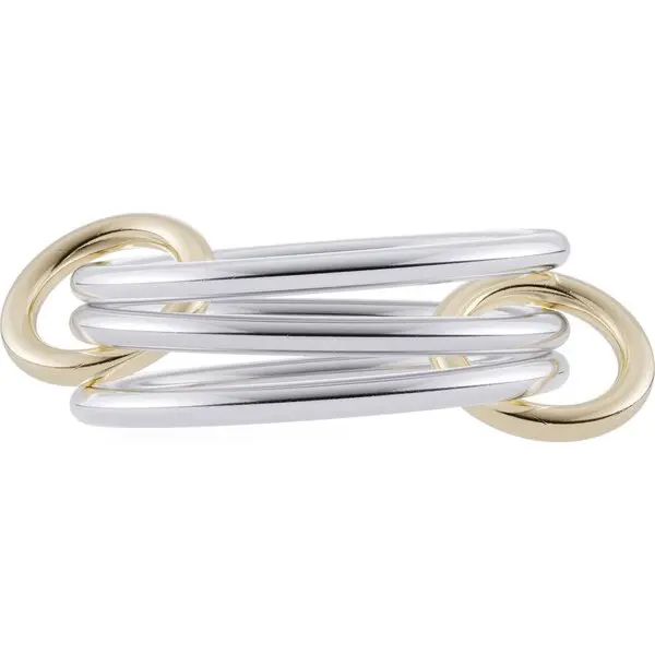 SPINELLI KILCOLLIN Solarium Linked Rings - Silver