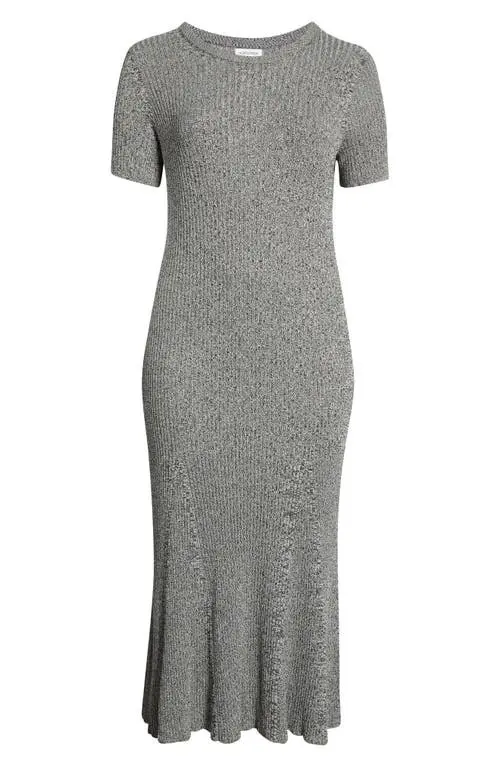 Nordstrom Flare Ribbed Sweater Dress