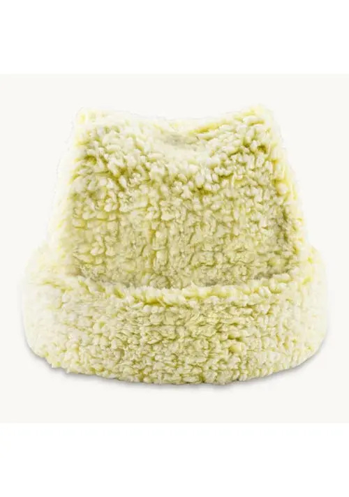 Turtle Fur Quad Four Point Fleece Hat - Citron