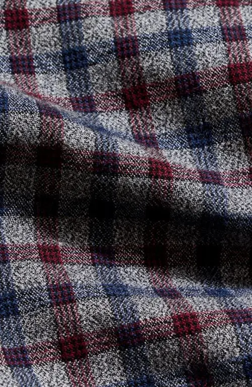Billy Reid Mélange Plaid Cotton Button-up Shirt