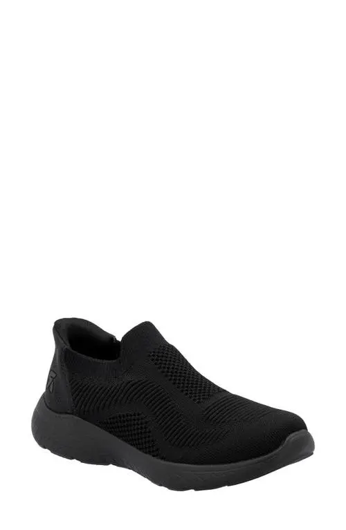 RIEKER Edith 72 Slip-on Sneaker - Schwarz/schwarz