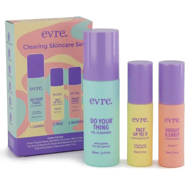 EVRE. Clearing Skin Care Set - No Color