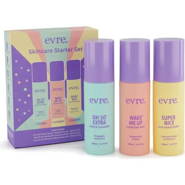 EVRE. Skin Care Starter Set - No Color