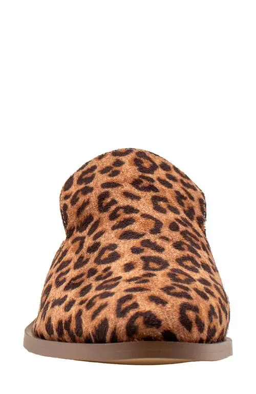 VOLATILE Avery Loafer Mule - Leopard Print