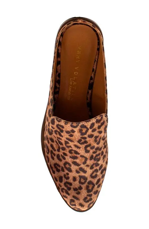 VOLATILE Avery Loafer Mule - Leopard Print