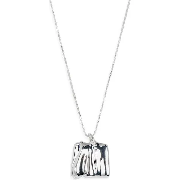 Jenny Bird Sundra Pendant Necklace - High Polish Silver
