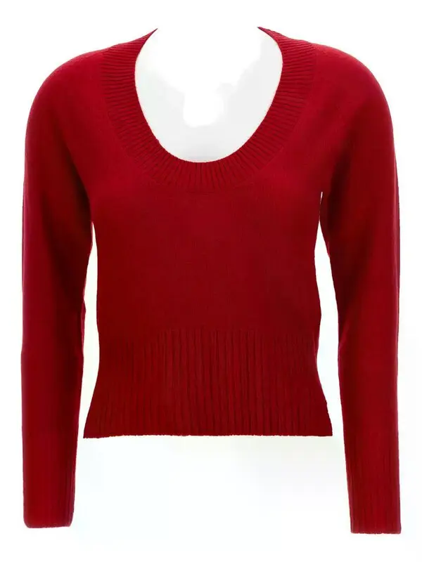 Simone Rocha Cashmere Scoop Neck Sweater