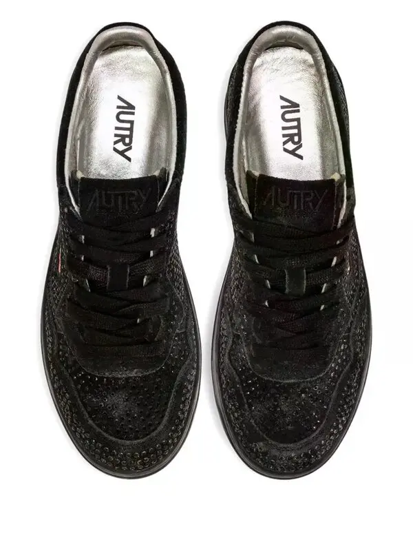AUTRY Medalist Low Strass Sneakers