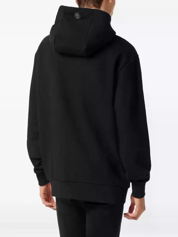 Philipp Plein Skull-rhinestone Hoodie