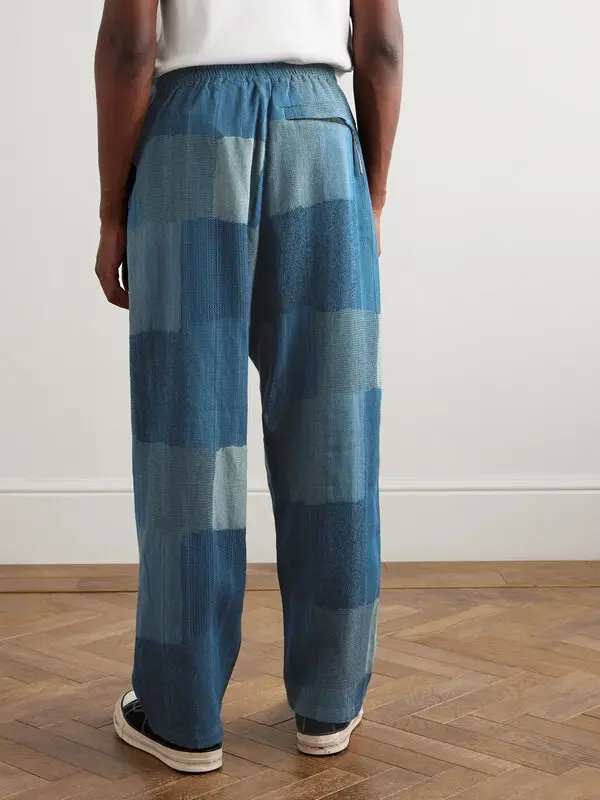 Kapital Patchwork Cotton Trousers