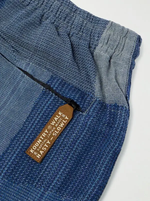 Kapital Patchwork Cotton Trousers