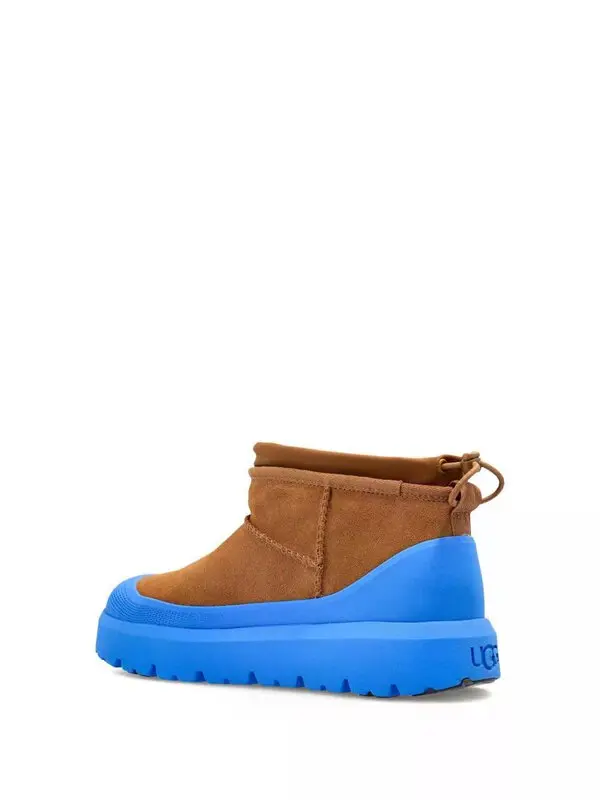 UGG Suede Ultra Mini Ankle Boots - Brown
