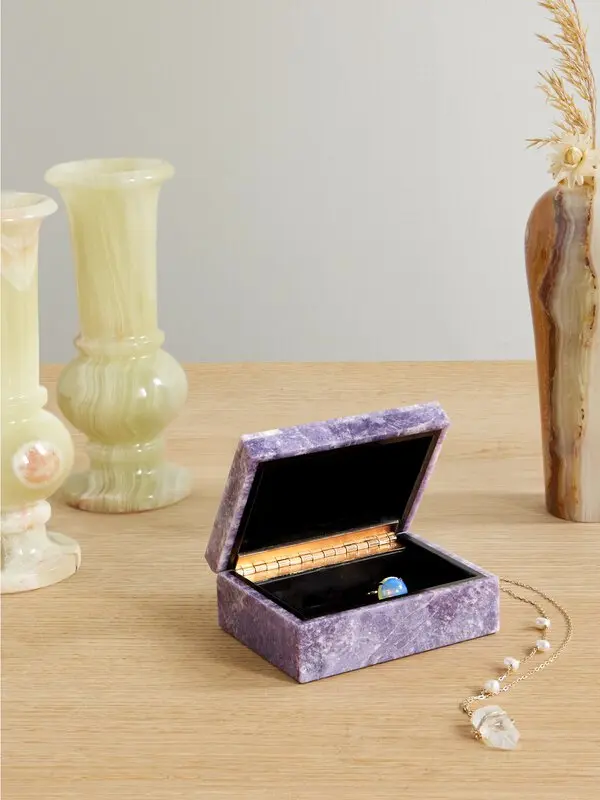 Jia Jia Amethyst Jewelry Box