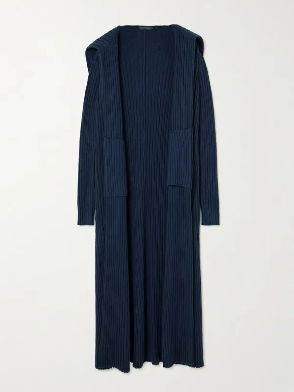 Balenciaga Ribbed-knit Robe
