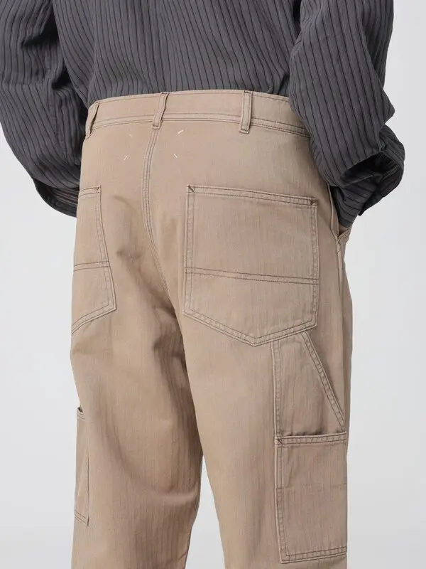 MAISON MARGIELA Herringbone Work Trousers