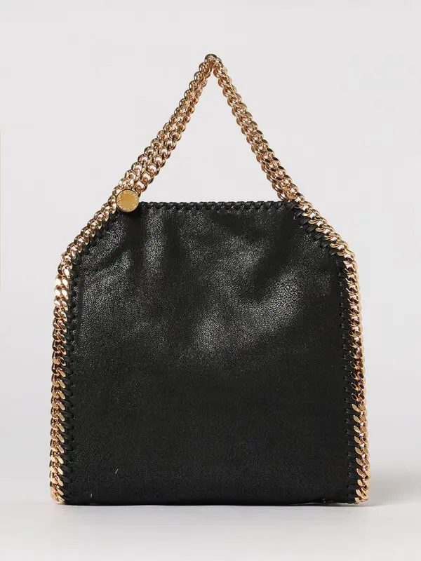 Stella McCartney Chain Embellished Handbag - Black