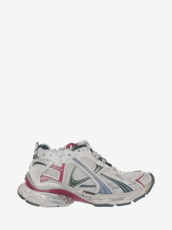 Balenciaga Runner Sneakers - Red