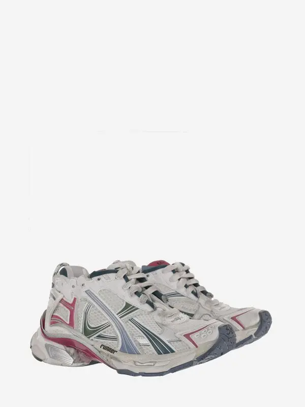 Balenciaga Runner Sneakers - Red