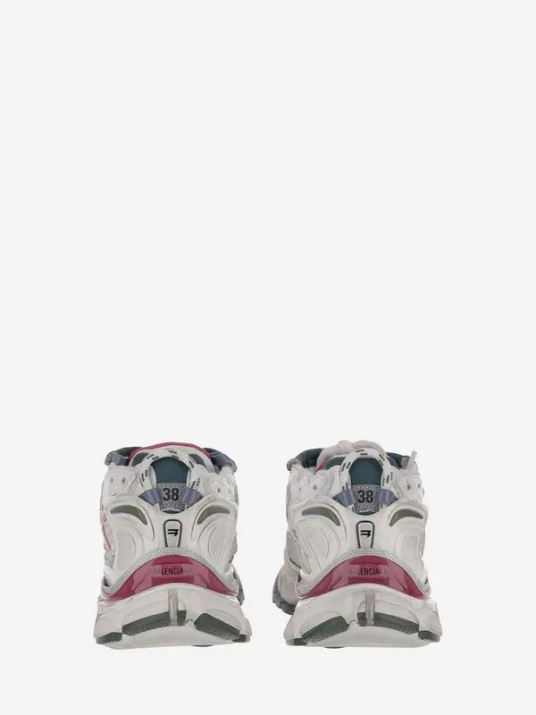 Balenciaga Runner Sneakers - Red