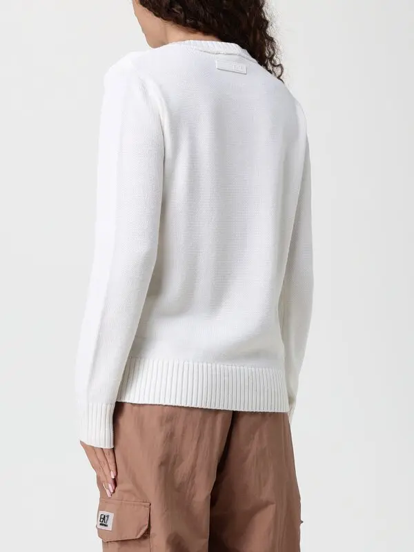EA7 Pullover Sweater - White