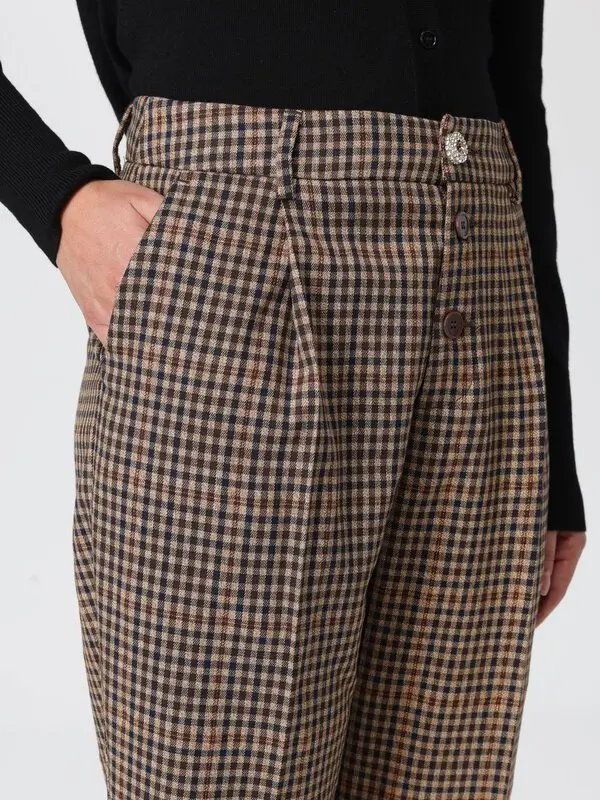 Liu Jo Checkered Trousers
