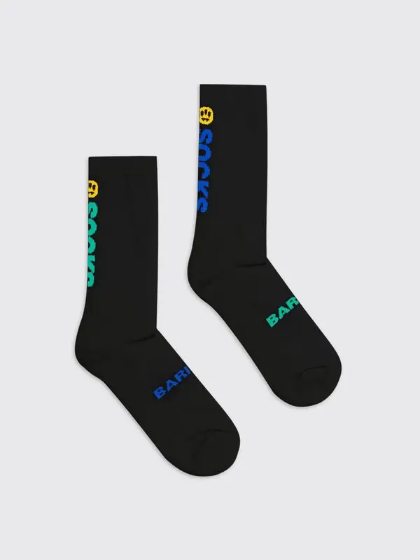 BARROW Ribbed Socks - Black