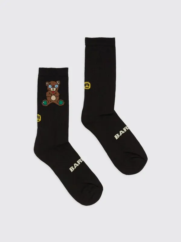 BARROW Ribbed Socks - Black