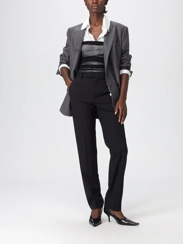 MAISON MARGIELA Tailored Trousers - Black