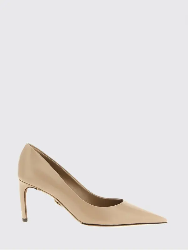 Dolce & Gabbana Pointed Toe High Heel Pumps - Beige