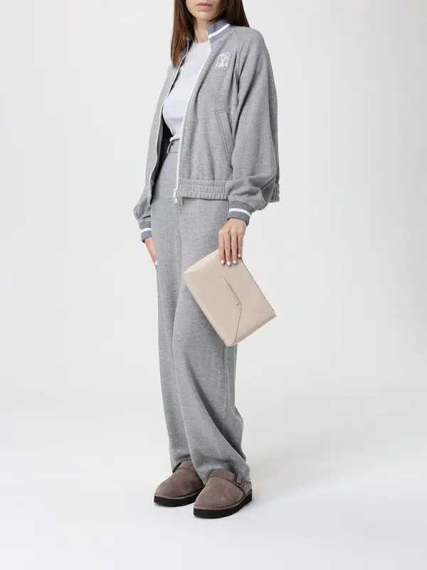 Brunello Cucinelli Pants - Silver