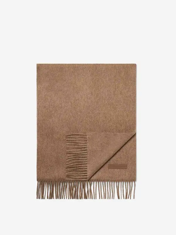 Zegna Cashmere Scarf - Brown