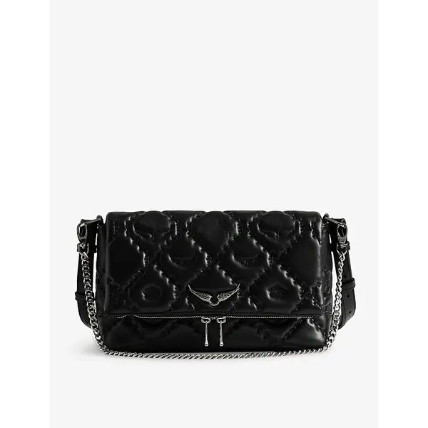 Zadig&Voltaire Rocky Ii Xl Leather Shoulder Bag