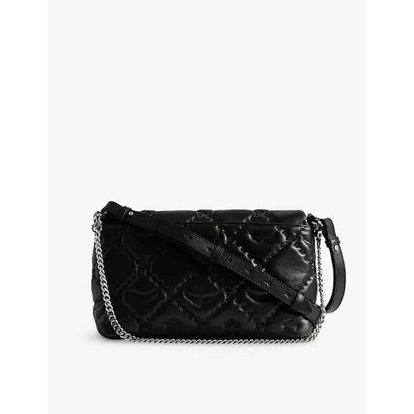 Zadig&Voltaire Rocky Ii Xl Leather Shoulder Bag