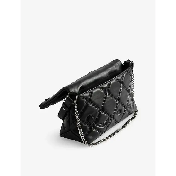 Zadig&Voltaire Rocky Ii Xl Leather Shoulder Bag