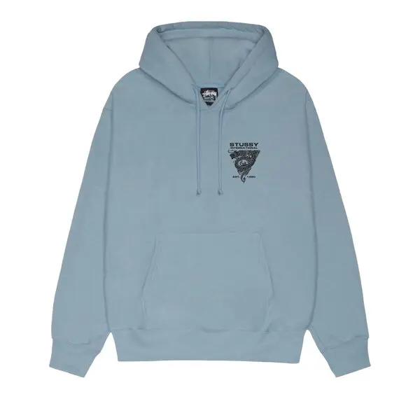 StÜssy Dragon Graphic Hoodie - Blue