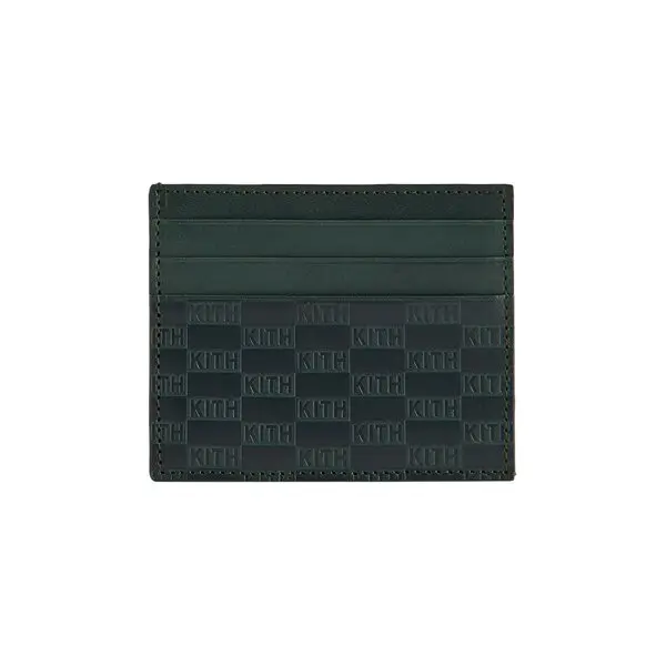 Kith Monogram Card Holder 'equestrian - Green
