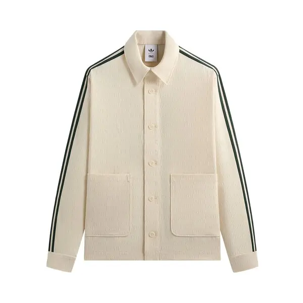 Kith For Adidas Football Monogram Jacket - White