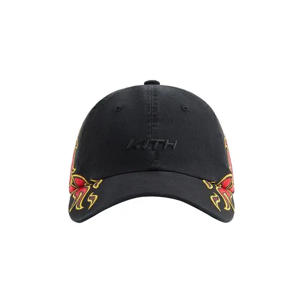 Kith Adidas Football Flames Cap - Black