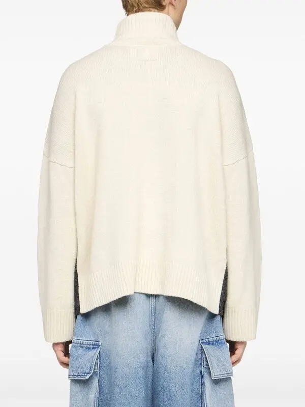 JW Anderson Half-zip Cardigan - Grey