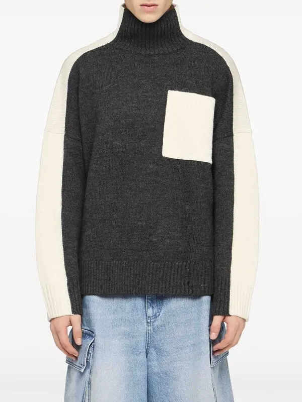 JW Anderson Half-zip Cardigan - Grey