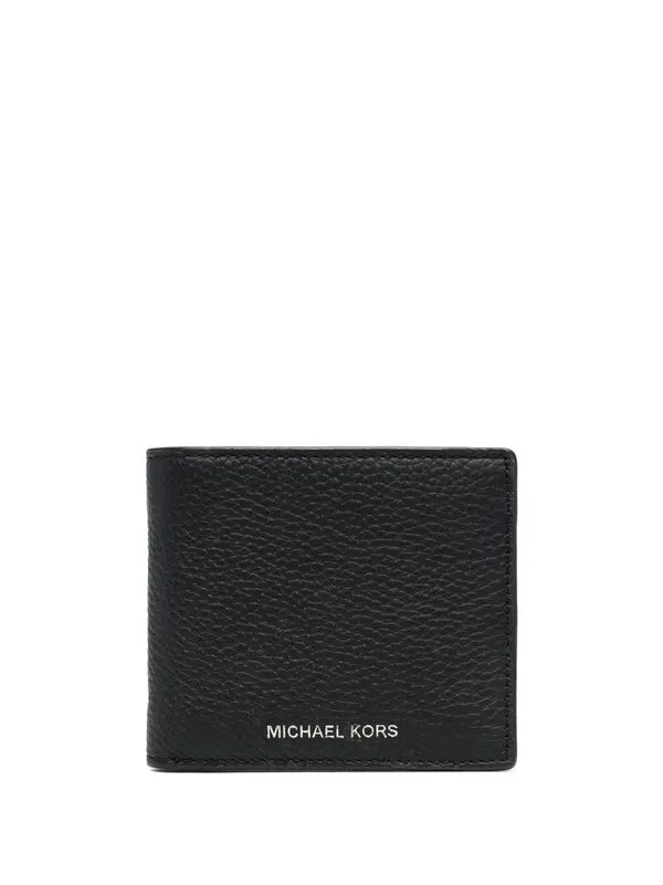 Michael Kors Hudson Logo Wallet - Black