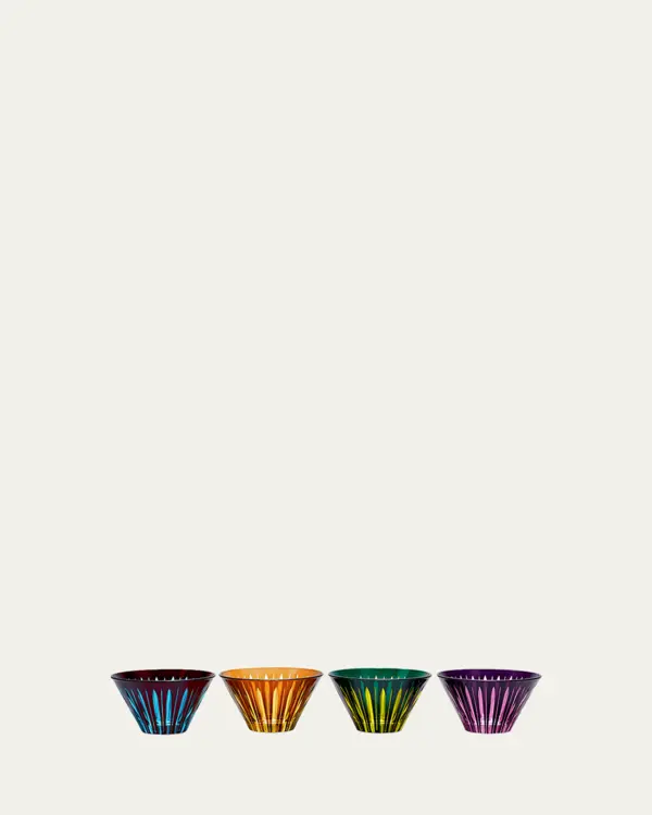L'Objet Prism Condit Bowls, Set Of 4 - Assorted
