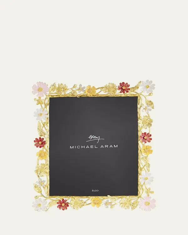 Michael Aram Wildflowers Picture Frame, 8" X 10
